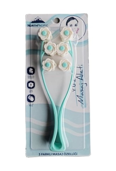North Pacific Yüz Masaj Aleti Çiçek Desenli