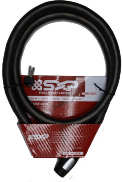 Sxp Halat Kablo Kilit 2 Metre (20MB-J) Sxp Halat Kablo Kilit 2 Metre (20MB-J)