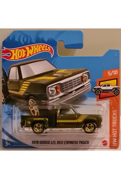 Hot Wheels 1978 Dodge Li'l Red Express Truck (Hw Hot Trucks 5/10) (Treasure Hunt) Hot Wheels 1978 Dodge Li'l Red Express Truck (Hw Hot Trucks 5/10) (Treasure Hunt)