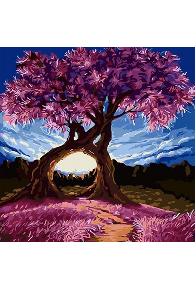 Canvas Aşıklar Ağacı Sayılarla Boyama Seti Duvar Sticker Rulo 90 x 110 cm Canvas Aşıklar Ağacı Sayılarla Boyama Seti Duvar Sticker Rulo 90 x 110 cm