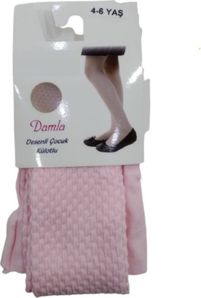 Damla Desenli Mikro Çocuk Külotlu Çorap Damla Desenli Mikro Çocuk Külotlu Çorap