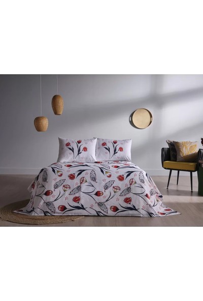 Doqu Home Doqu Melodi Pike Seti Tulip Çift Kişilik