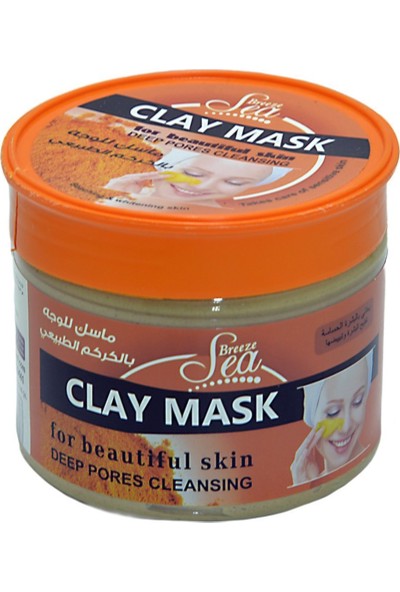 Sea Breeze Clay Mask Beaching & Whitening Skin 400ML