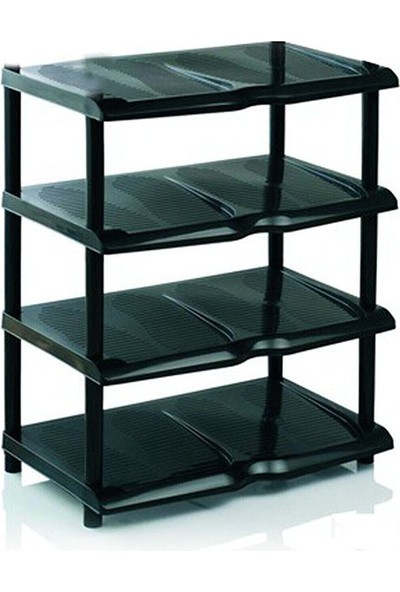 Emsal 4 Katlı Plastik Ayakkabılık