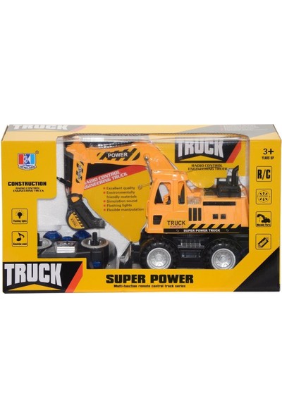 Pasifik Toys 689-12 Prestij, Uzaktan Kumandalı Şarjlı Kepçe