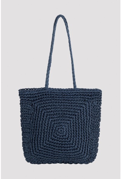 Basic Straw Çanta Basic Straw Çanta