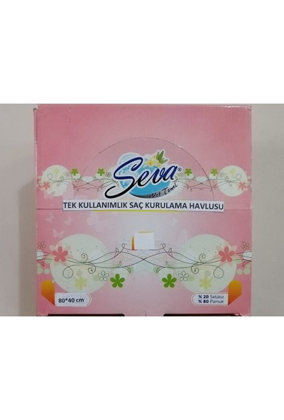Kağıt Havlu (Tek Kullanımlık Saç Kurulama 25 Adet 80X 40 cm
