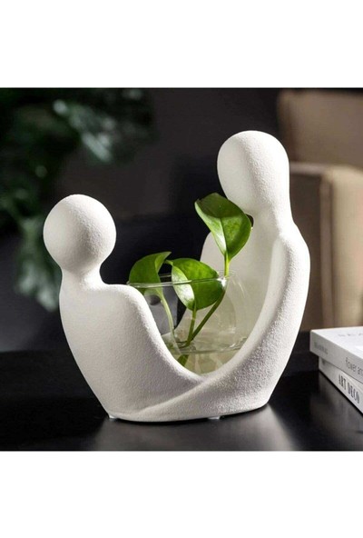 Sevgililer Günü Hediyesi Sevgiliye Hediye Beyaz Sevgili Mumluk Mum Hediye