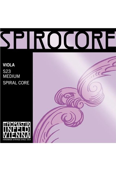 Viyola Aksesuar Spirocore Tel Thomastik Infeld S23 Viyola Aksesuar Spirocore Tel Thomastik Infeld S23