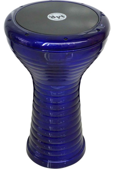 Döküm Darbuka Desenli Mavi Dddbl