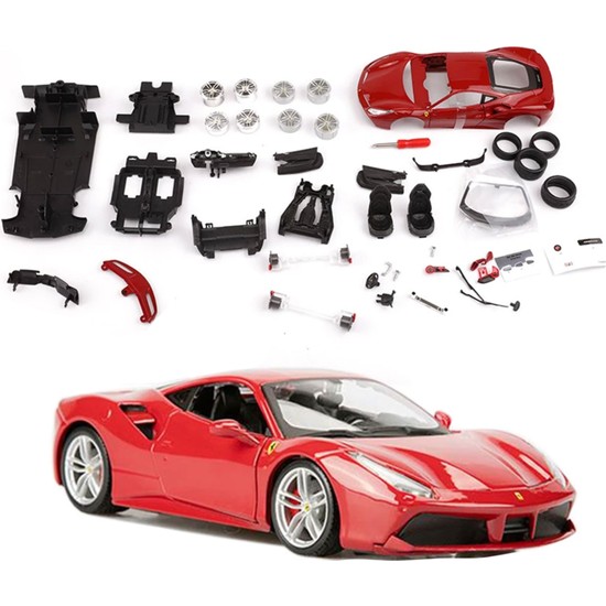 Maisto 1:24 Ferrari Maket Kit - Kırmızı Fiyatı - Taksit Seçenekleri