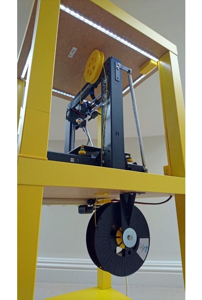 Aldım Geldi Monte Edilmiş Filament Makara Kulesi Plastik Aparat Aldım Geldi Monte Edilmiş Filament Makara Kulesi Plastik Aparat