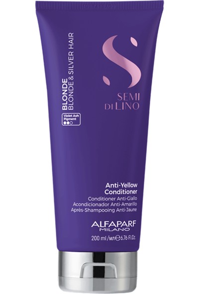 Alfaparf Semi Di Lino Blonde Anti Yellow Sarı Karşıtı Saç Kremi 200 ml Alfaparf Semi Di Lino Blonde Anti Yellow Sarı Karşıtı Saç Kremi 200 ml