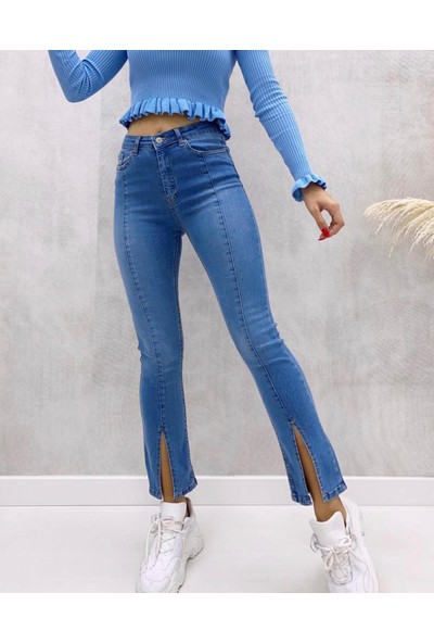 Stockport Export Bilek Paça Yırtmaçlı Pantolon