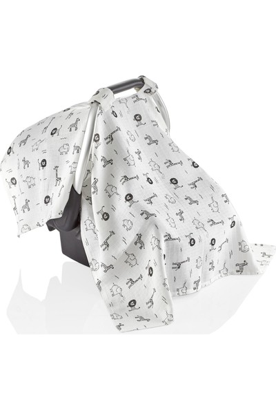 Babyjem Ana Kucağu Örtüsü 159 Hayvanat Bahçesi