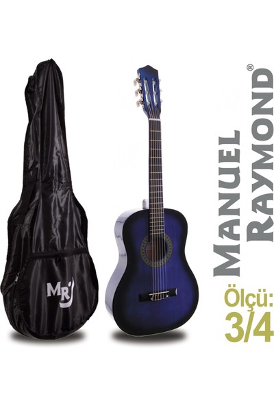 Klasik Gitar Junior Manuel Raymond MRC87BLS (Kılıf Hediye)
