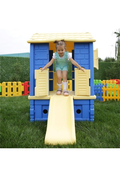 Bahçe Oyuncak Çocuk Oyun Evi Iki Kapılı Çocuk Kaydırağı Büyük Set - Çocuk Aktivite Evcilik Çocuk Parkı Bahçe Oyuncak Çocuk Oyun Evi Iki Kapılı Çocuk Kaydırağı Büyük Set - Çocuk Aktivite Evcilik Çocuk Parkı