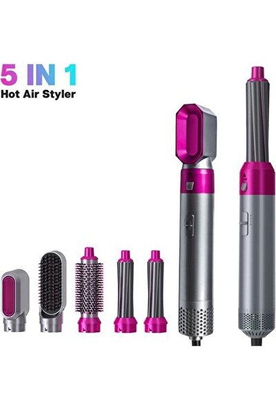 Egonex 5 In 1 Saç Kurutma Fön ,elektrikli Fırça, Dişli Düzleştirme , Dalga ve Bukle Makinası