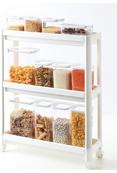 Frapan Home Tekerlekli Raf Ünitesi Mutfak Rafı Banyo Rafı Banyo Düzenleyici Organizer Frapan Home Tekerlekli Raf Ünitesi Mutfak Rafı Banyo Rafı Banyo Düzenleyici Organizer