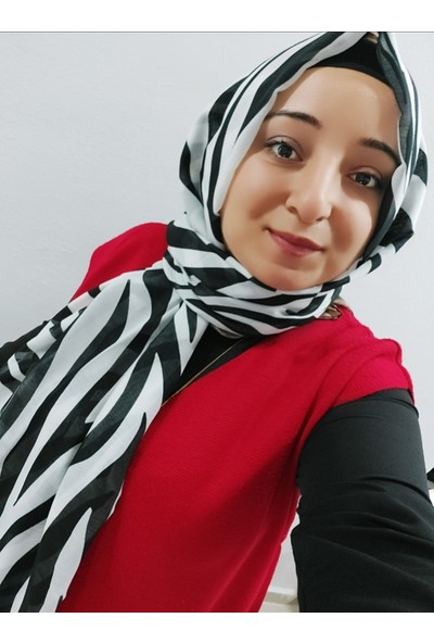 Siyah Beyaz Pamuklu Şal Siyah Beyaz Pamuklu Şal