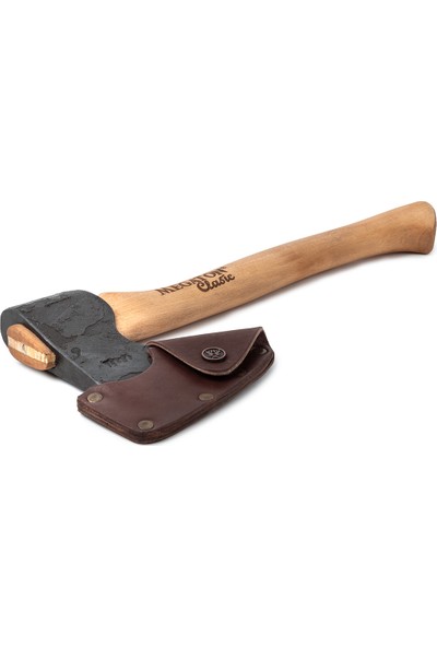 Megaton Klasik 38 cm Kamp Baltası Kılıflı