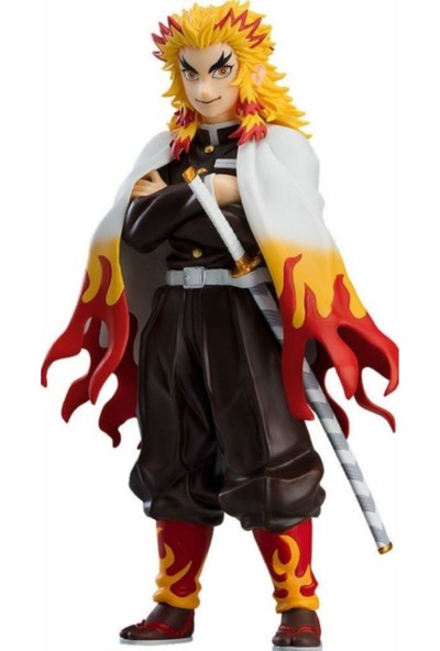 NEO Demon Slayer Iblis Avcısı Anime Kyojuro Rengoku Figür Oyuncak 18CM NEO Demon Slayer Iblis Avcısı Anime Kyojuro Rengoku Figür Oyuncak 18CM