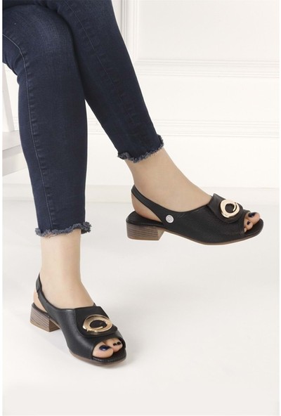 Mammamia D22YS-1340 Kadın Hakiki Deri Sandalet Mammamia D22YS-1340 Kadın Hakiki Deri Sandalet