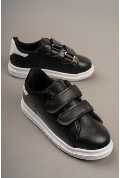 Epaavm Siyah Garnisi Beyaz Çocuk Ayakkabı Epaavm Siyah Garnisi Beyaz Çocuk Ayakkabı