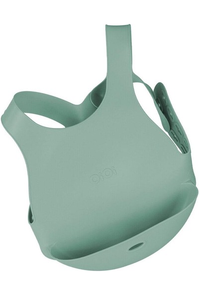 Oioi Silikon Mama Önlüğü Green