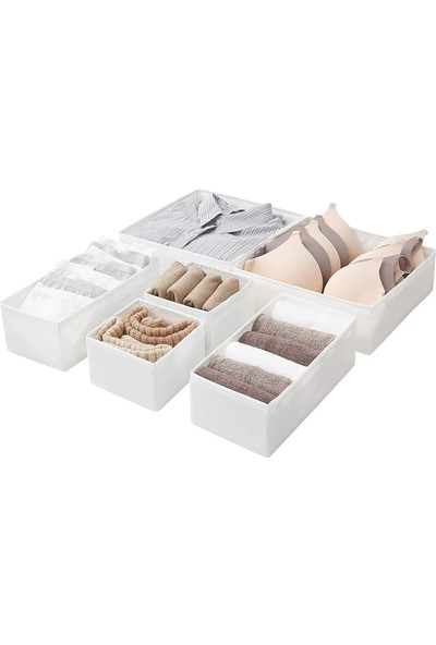 Rek Home 6'lı Çekmece Içi Düzenleyici Organizer Set