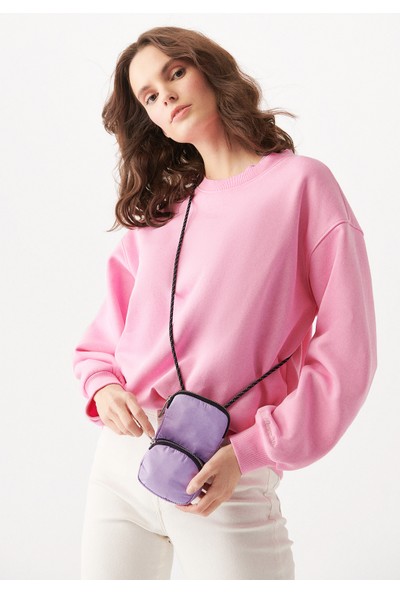 Lila Telefon Çantası