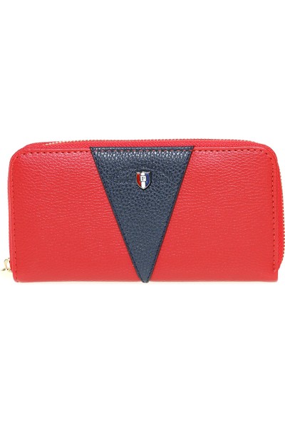 Pascal Classic&polo Racquet Cı Kadın Kırmızı Cüzdan