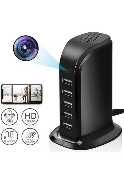Nanocamcoders 1080P Hd Wifi Mini Kamera USB 5 Port Göbeği Şarj Video Kaydedici Uzaktan Görünümü P2P Kablosuz Ev Gizli Güvenlik Kamera Tf Kart Nanocamcoders 1080P Hd Wifi Mini Kamera USB 5 Port Göbeği Şarj Video Kaydedici Uzaktan Görünümü P2P Kablosuz Ev Gizli Güvenlik Kamera Tf Kart