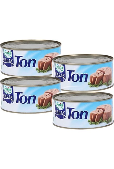 Pınar Iri Parçalı Ton Balığı 80 Gr, 4 Adet