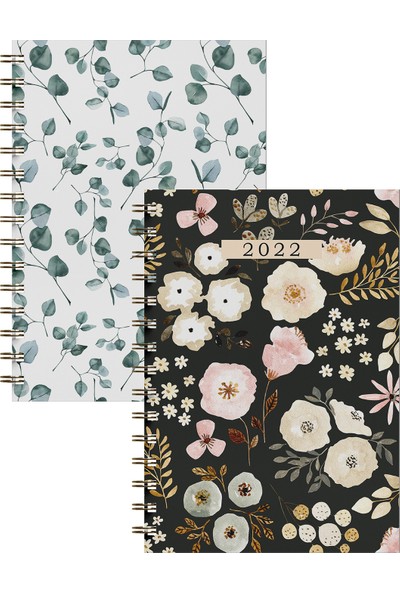 Dezart Notebook 2'li Telli Defter A5 15X22 cm Spiralli Çizgili Tarihsiz Not Defteri Dezart Notebook 2'li Telli Defter A5 15X22 cm Spiralli Çizgili Tarihsiz Not Defteri