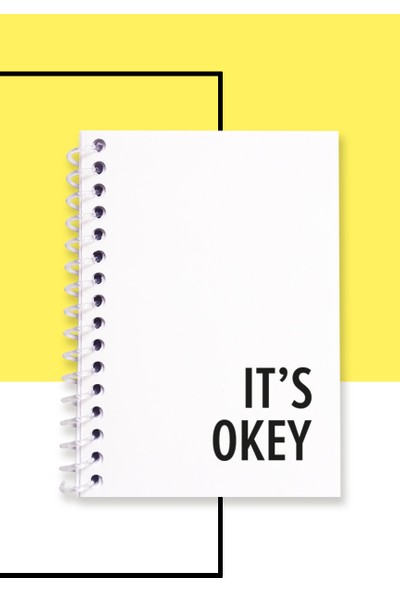 Evrem Yayıncılık It's Okey Not Defteri 10,5X14,8 cm Çizgisiz 120 Sayfa 60 Yaprak Evrem Yayıncılık It's Okey Not Defteri 10,5X14,8 cm Çizgisiz 120 Sayfa 60 Yaprak
