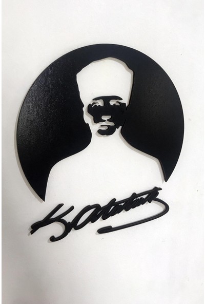 Atatürk Silüet ve Imza Lazer Kesim Ahşap Duvar Dekorasyon Ürünü Atatürk Silüet ve Imza Lazer Kesim Ahşap Duvar Dekorasyon Ürünü