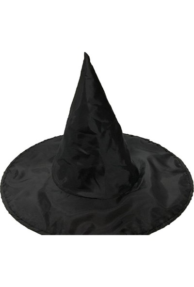 Halloween Siyah Cadı Şapkası Halloween Siyah Cadı Şapkası
