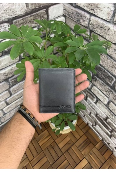 Asyaclub Hakiki Deri Erkek Antik Siyah Minimal Cüzdan Asyaclub Hakiki Deri Erkek Antik Siyah Minimal Cüzdan