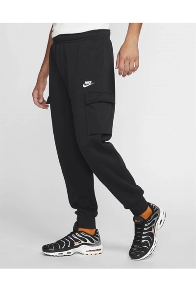 Nike M Club Pant Cargo Bb Erkek Eşofman Alt CD3129-010-Siyah Nike M Club Pant Cargo Bb Erkek Eşofman Alt CD3129-010-Siyah