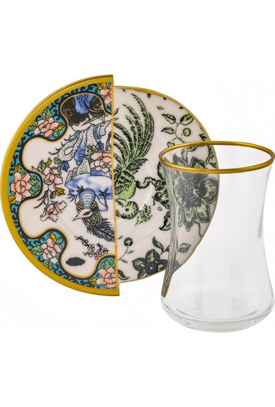 Baytii Seromoni Serisi 12 Parça Çay Seti Baytii Seromoni Serisi 12 Parça Çay Seti