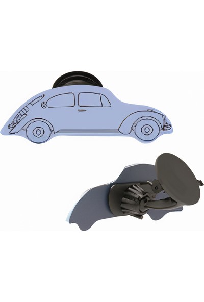 Takgör Kilitli Vantuzlu Bebek Dikiz Aynası Vosvos 7X18 cm Takgör Kilitli Vantuzlu Bebek Dikiz Aynası Vosvos 7X18 cm