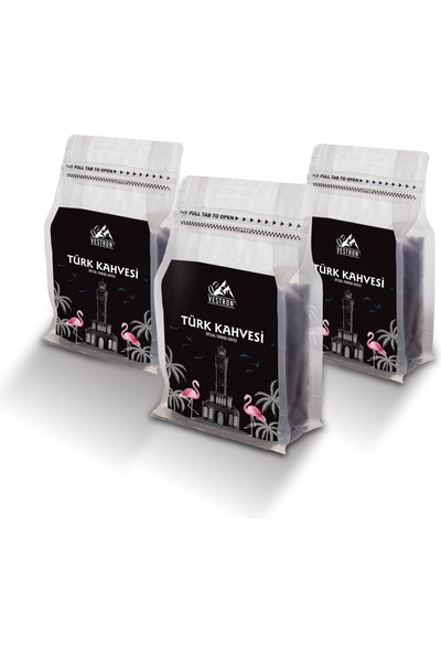 Vestron Nitelikli Türk Kahvesi (Öğütülmüş) 3 x 200 gr Vestron Nitelikli Türk Kahvesi (Öğütülmüş) 3 x 200 gr