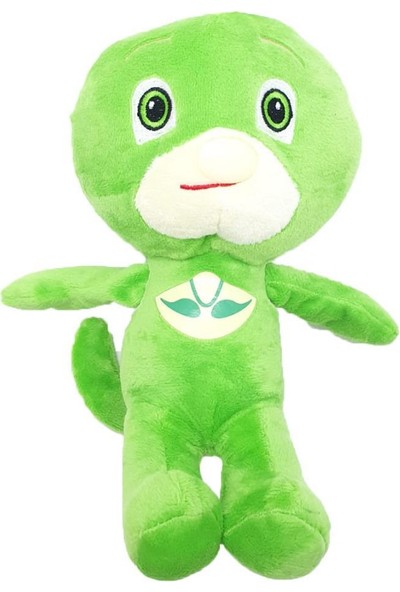 Gürkan Pijimaskeliler Peluş Oyuncak - Pjmask Greg - Yeşil Kertenkele - PR1218