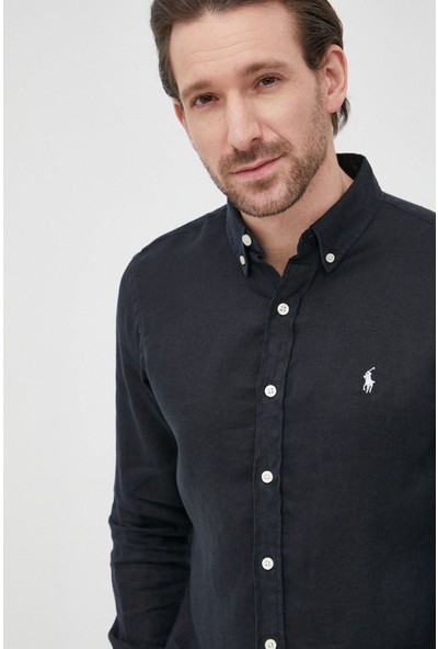 Polo Ralph Lauren Slim Fit Keten Gömlek