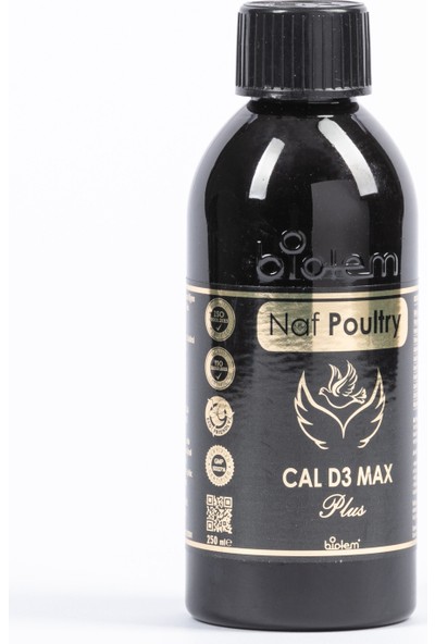 Naf Poultry Iskelet ve Kas Yapısını Güçlendirici 250 ml (Kanatlı Hayvanlar Için Muhabbet Kuşu,kanarya,papağan, Güvercin)