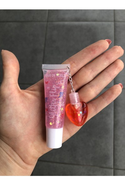 Zetmoda Kalpli 2'li Dudak Parlatıcısı Lip Gloss Lip Balm Lip Oil Glitter Zetmoda Kalpli 2'li Dudak Parlatıcısı Lip Gloss Lip Balm Lip Oil Glitter
