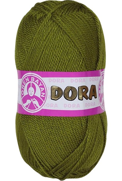 Ören Bayan Dora El Örgü Ipi Yünü 100 gr 076 Yeşil