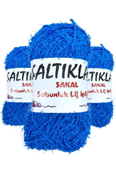 Saltıklar 3 Adet Sakal Sabunluk Lif Ipliği 03