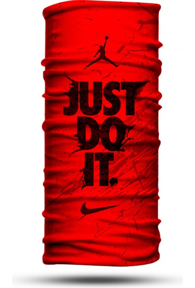 Dair Aksesuar Kırmızı Just Do It. Motosiklet Boyunluk Bandana Dair Aksesuar Kırmızı Just Do It. Motosiklet Boyunluk Bandana